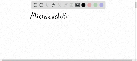SOLVED:The difference between microevolution and macroevolution is that: a) they take place on ...