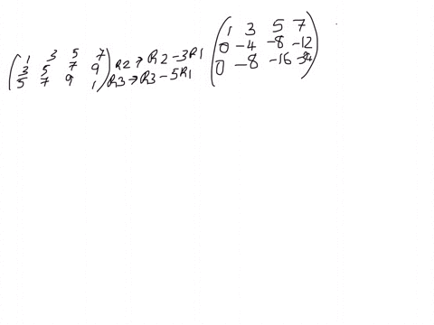 ⏩SOLVED:Row reduce the matrices in Exercises 3 and 4 to reduced… | Numerade