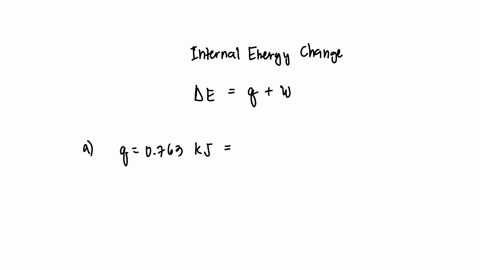 ⏩SOLVED:Calculate ΔE and determine whether the process is… | Numerade