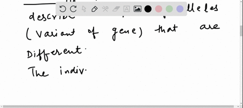 SOLVED:The observable traits expressed by an organism are described as ...