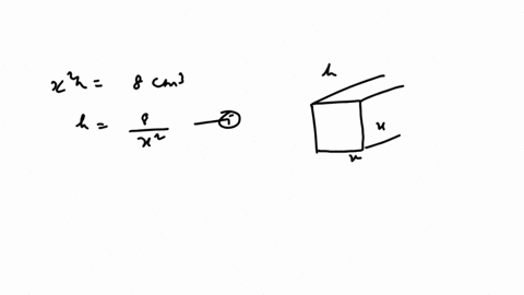 ⏩SOLVED:Find the dimensions giving the minimum surface area, given… | Numerade
