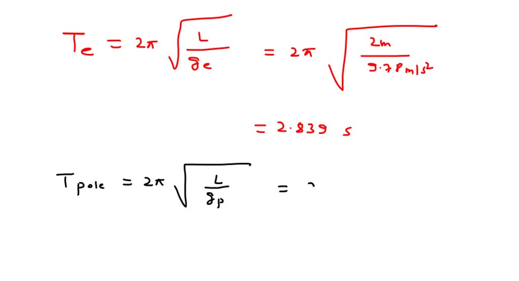 The Earth bulges at the equator; at a latitude θ, the distance to the ...