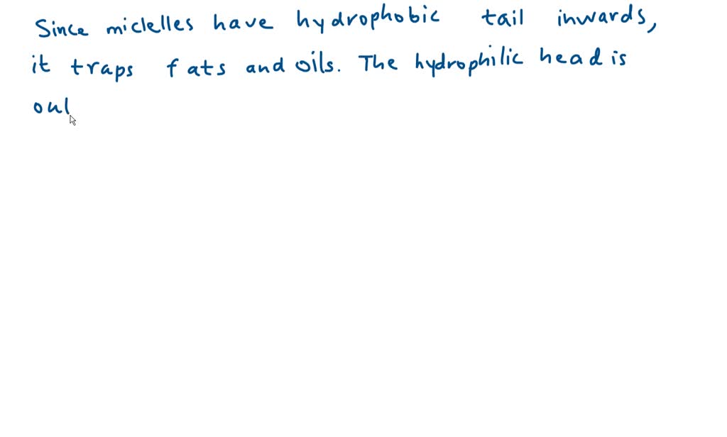 SOLVED:Soap molecules not only form spherical micelles in water, they ...