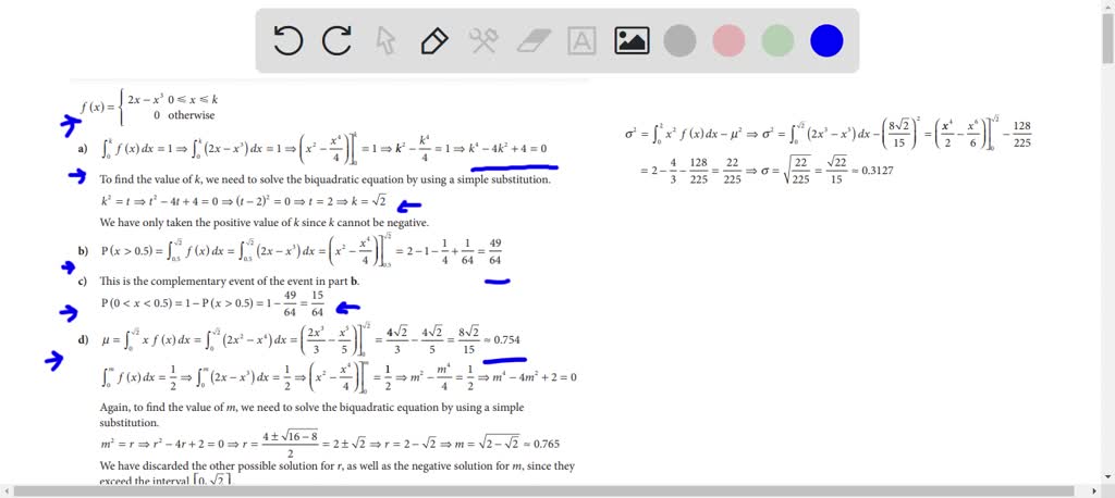 Solveda Continuous Random Variable X Is Uniformly Distributed Over The Interval C C A 