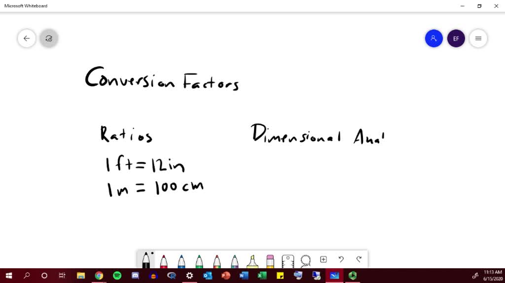 SOLVED a Define Conversion Factor B Explain How Conversion Factors 