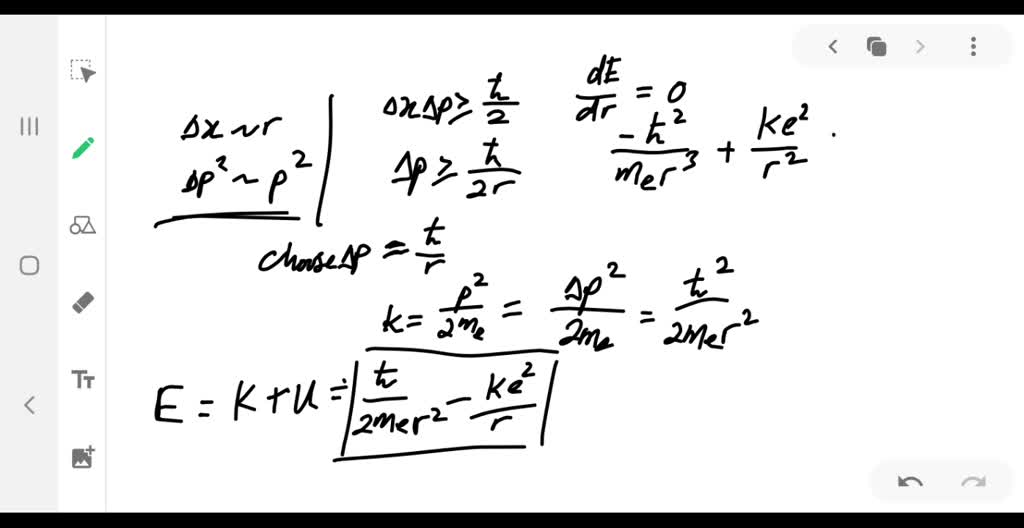 Solved An Electron Of Momentum P Is At A Distance R From A Stationary