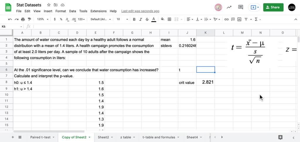 SOLVED:The amount of water consumed each day by a healthy adult follows ...