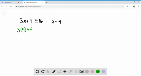 ⏩SOLVED:Check to see if the given value of the variable is or is not… | Numerade