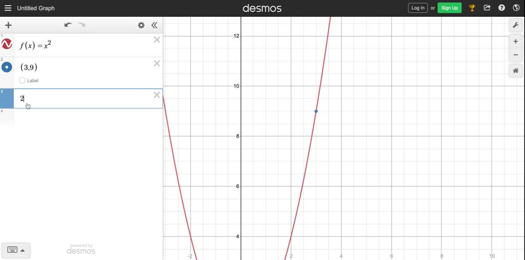 SOLVED:The lines tangent and normal to the graph of the squaring ...
