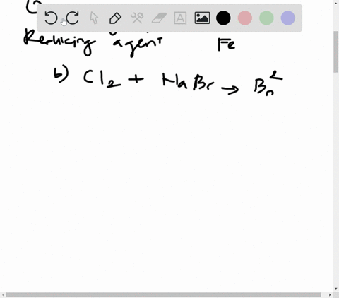 SOLVED:The following redox reaction is used to prepare orthotelluric ...
