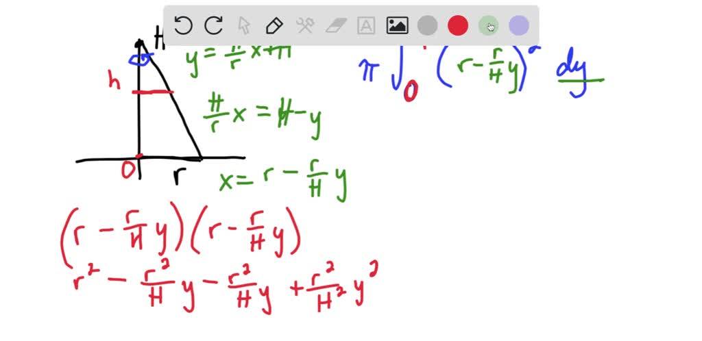 SOLVED:A plane parallel to the base of a cone divides the cone into two ...