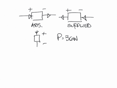 SOLVED:(a) In Fig. P 1.27 (a) , P1=36 W. Is element 2 absorbing or supplying power, and how much ...