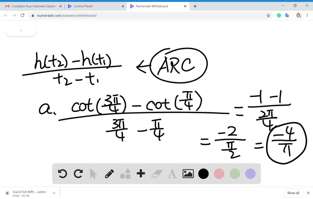SOLVED Find The Average Rate Of Change Of The Function Over The Given 