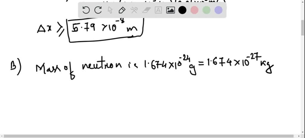 SOLVED:Calculate the uncertainty in the position of (a) an electron ...