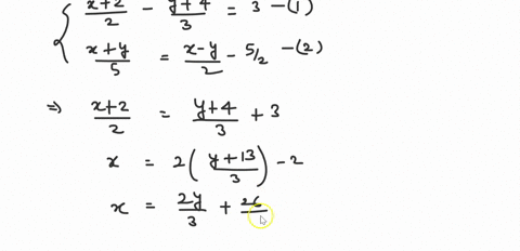 SOLVED:The sum of three times a first number and