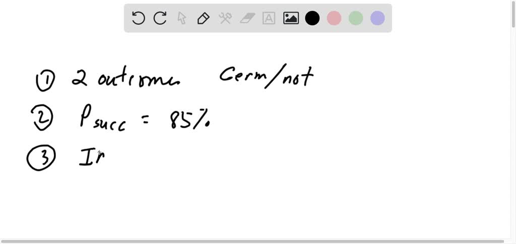 ⏩SOLVED:determine whether the given random variable has a binomial… | Numerade
