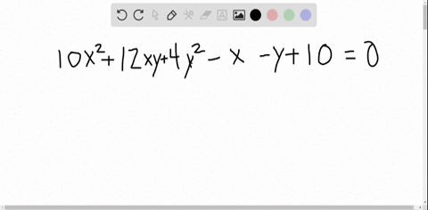 SOLVED:In Problems 43-52, identify the graph of each equation without ...