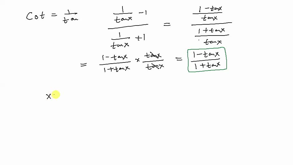 SOLVED:In Exercises 77-80, prove the identities. cot(A+B)=(cotA cotB-1 ...