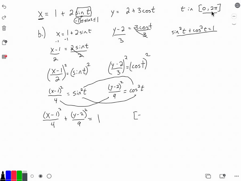 SOLVED:For each plane curve, (a) graph the curve, and (b) find a ...