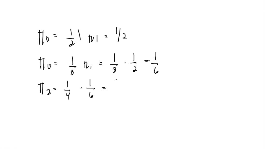 Refer to Example 6.9. Find the steady-state distribution for the number ...