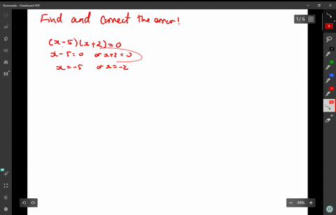 ⏩SOLVED:Each exercise contains an error. Find and correct the error.… | Numerade