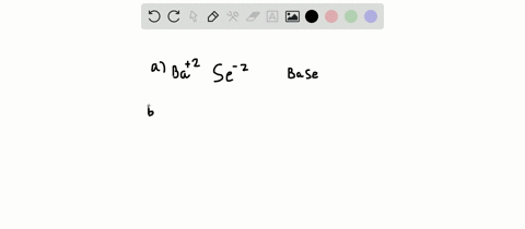 SOLVED:The most common charge associated with selenium is 2-. Indicate ...
