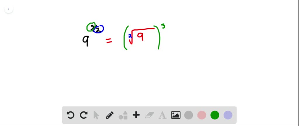 SOLVED:Evaluate the expression without using a calculator. 9^3 / 2