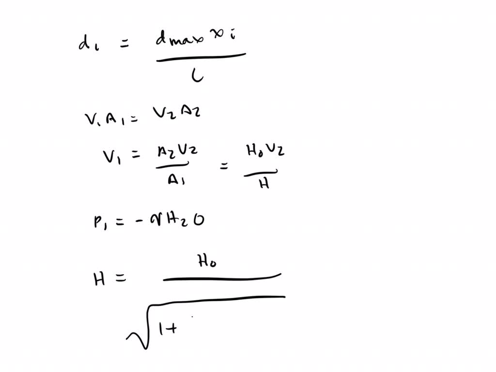 SOLVED: Air flows through a Venturi channel of rectangular cross ... SOLVED: Air flows through a Venturi channel of rectangular cross ...