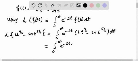 SOLVED:Use the transforms in Fig. 4.1 .2 to find the Laplace trunsforms of the functions in ...