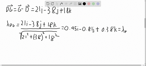 SOLVED:In Prob. 3.55, determine the perpendicular distance between rod ...