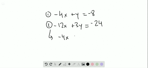 SOLVED:Use the substitution method or linear combinations to solve the linear system and tell ...
