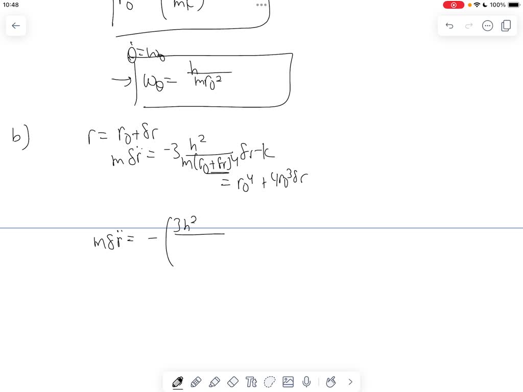 Solved A Mass Particle Is Constrained To Move Under A Constant Gravity Force In A Circular Path