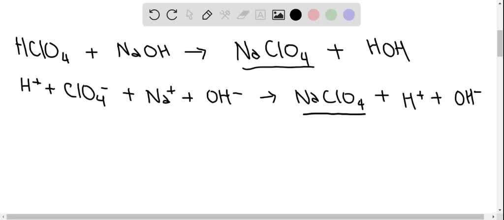 SOLVED:Complete and balance the molecular, ionic, and net ionic ...