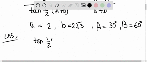 ⏩SOLVED:For Exercises 1-3, use the Law of Tangents to solve the… | Numerade