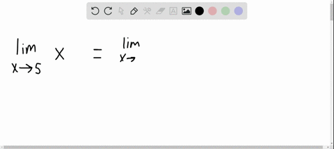 SOLVED:Evaluate the limit and justify each step by indicating the appropriate Limit Law(s). limx ...
