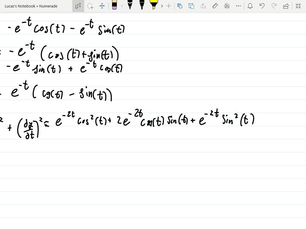 Solved Find The Exact Arc Length Of The Parametric Curve Without Eliminating The Parameter X E