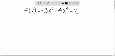 SOLVED:Tell the maximum number of real zeros that each polynomial function may have. Do not ...