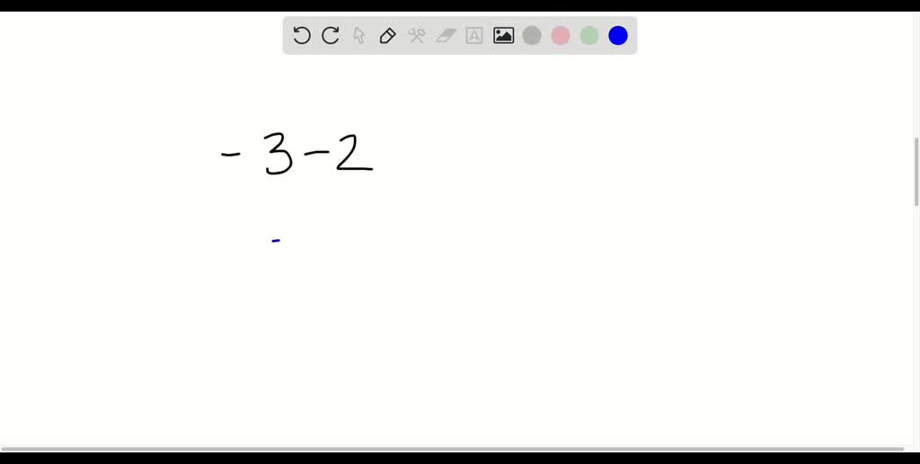 SOLVED Subtract 3 2