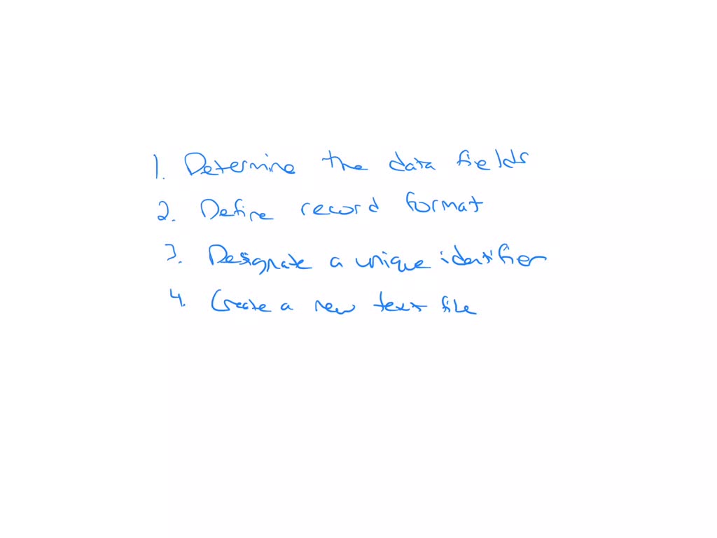 SOLVED:Describe a record selection criteria for the CUSTOMER file that ...