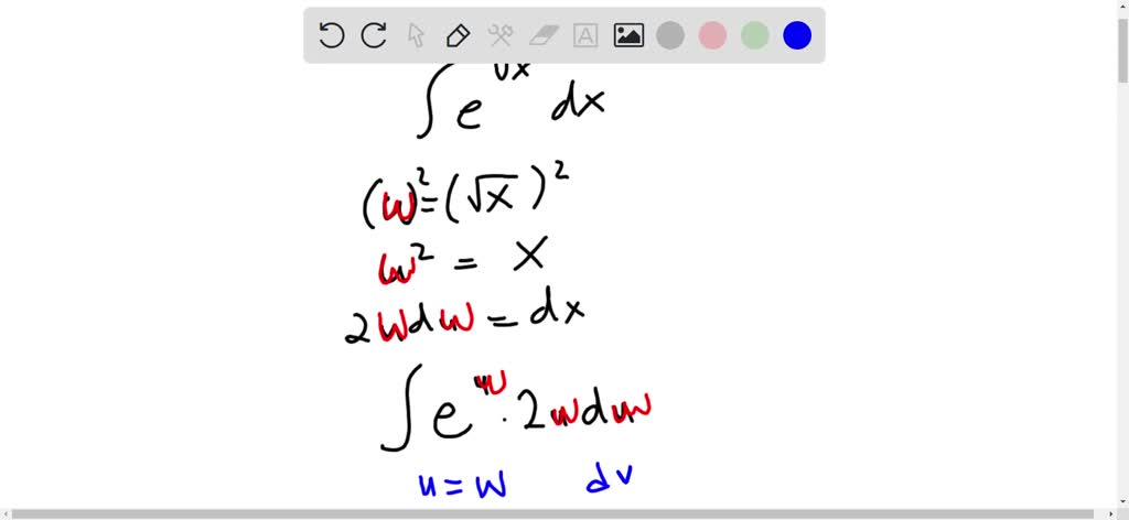 SOLVED:First make a substitution and then use integration by parts to ... SOLVED:First make a substitution and then use integration by parts to ...