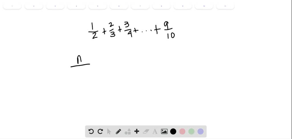 SOLVED:Write each series using sigma notation. 2+9+16+23+⋯+65 SOLVED:Write each series using sigma notation. 2+9+16+23+⋯+65