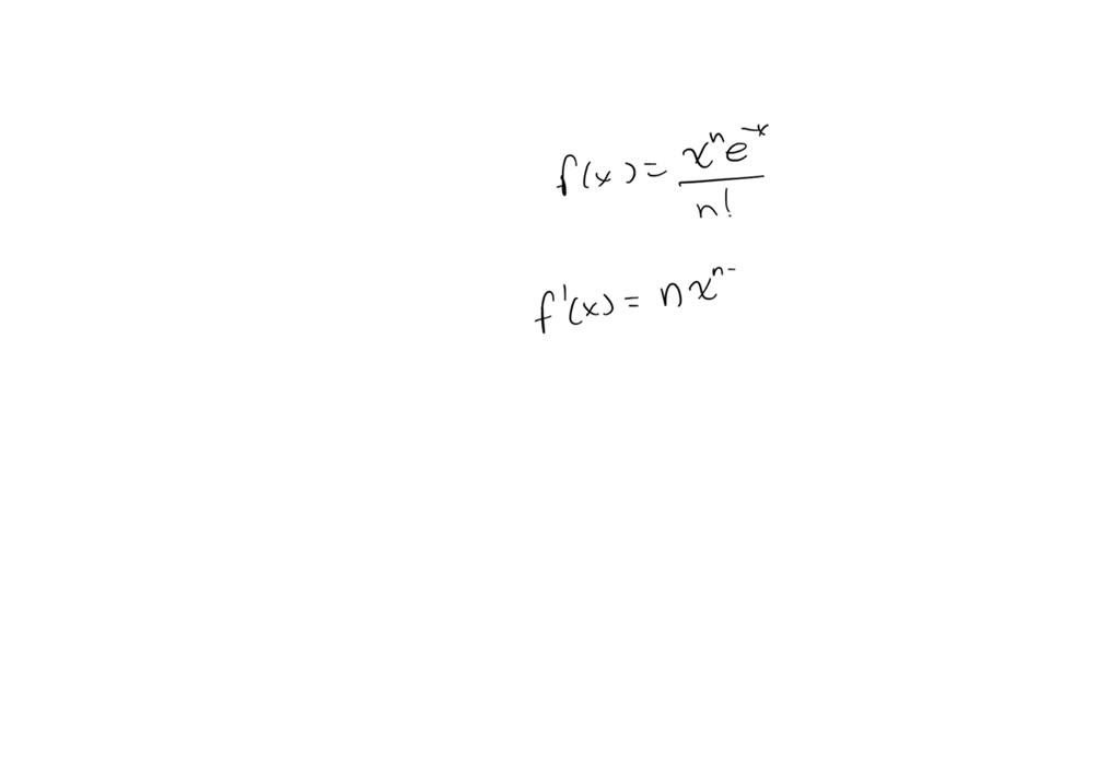 Functions of the form f(x)=(x^n e^-x)/(n!), x>0 where n is a positive integer, arise in the ...