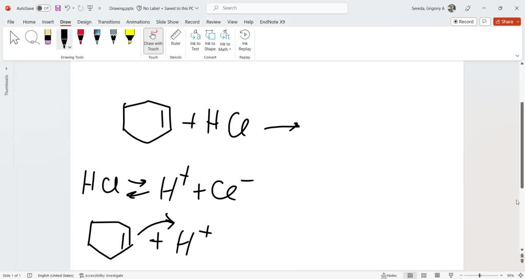 ⏩SOLVED:Draw the mechanism for the reaction of cyclohexene with HCl. | Numerade