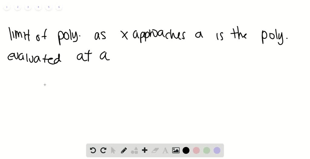 SOLVED:Describe how to find the limit of a polynomial function. Provide ...