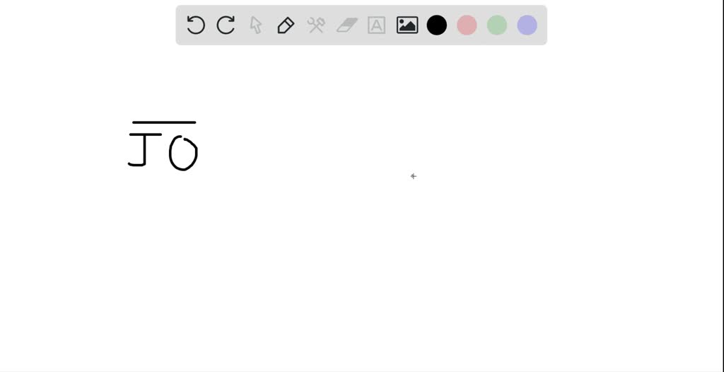 SOLVED:Match the following symbols with the words they represent. JO A ...