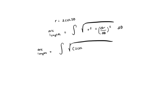 ⏩SOLVED:Find the arc length of the given curve. r=2 cos3 θ | Numerade