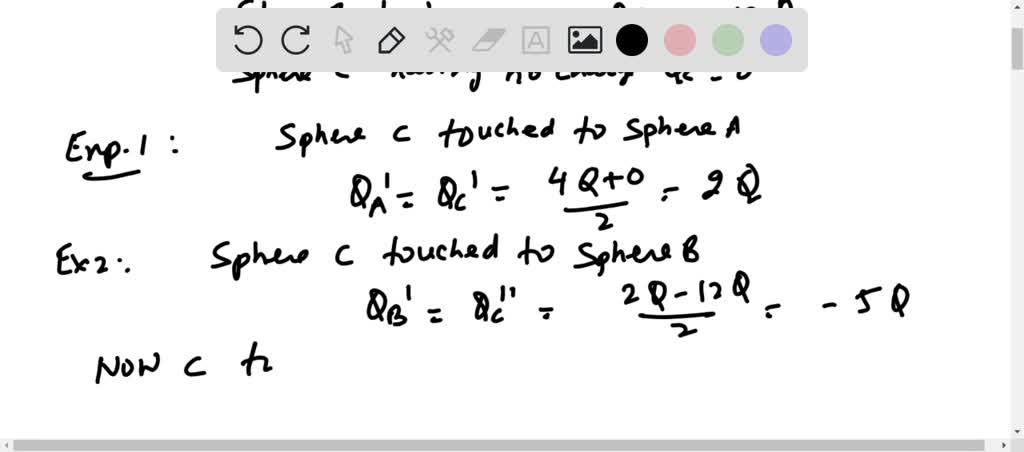 In Fig. 21-15, three identical conducting spheres initially have the ...