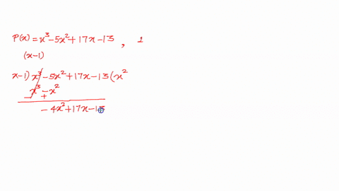 SOLVED:For each polynomial, one or more zeros are given. Find all remaining zeros. P(x)=x^3-x^2 ...