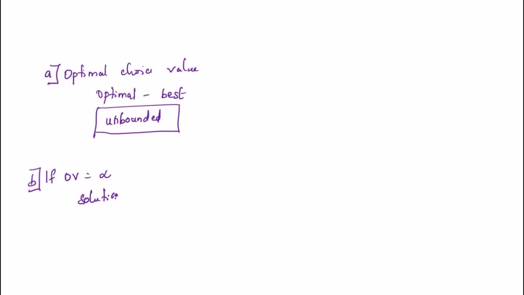 SOLVED: Consider modifying the revised simplex method to solve a more general standard form of ...