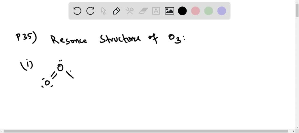 SOLVED:Write the two resonance structures of ozone which satisfy the ...